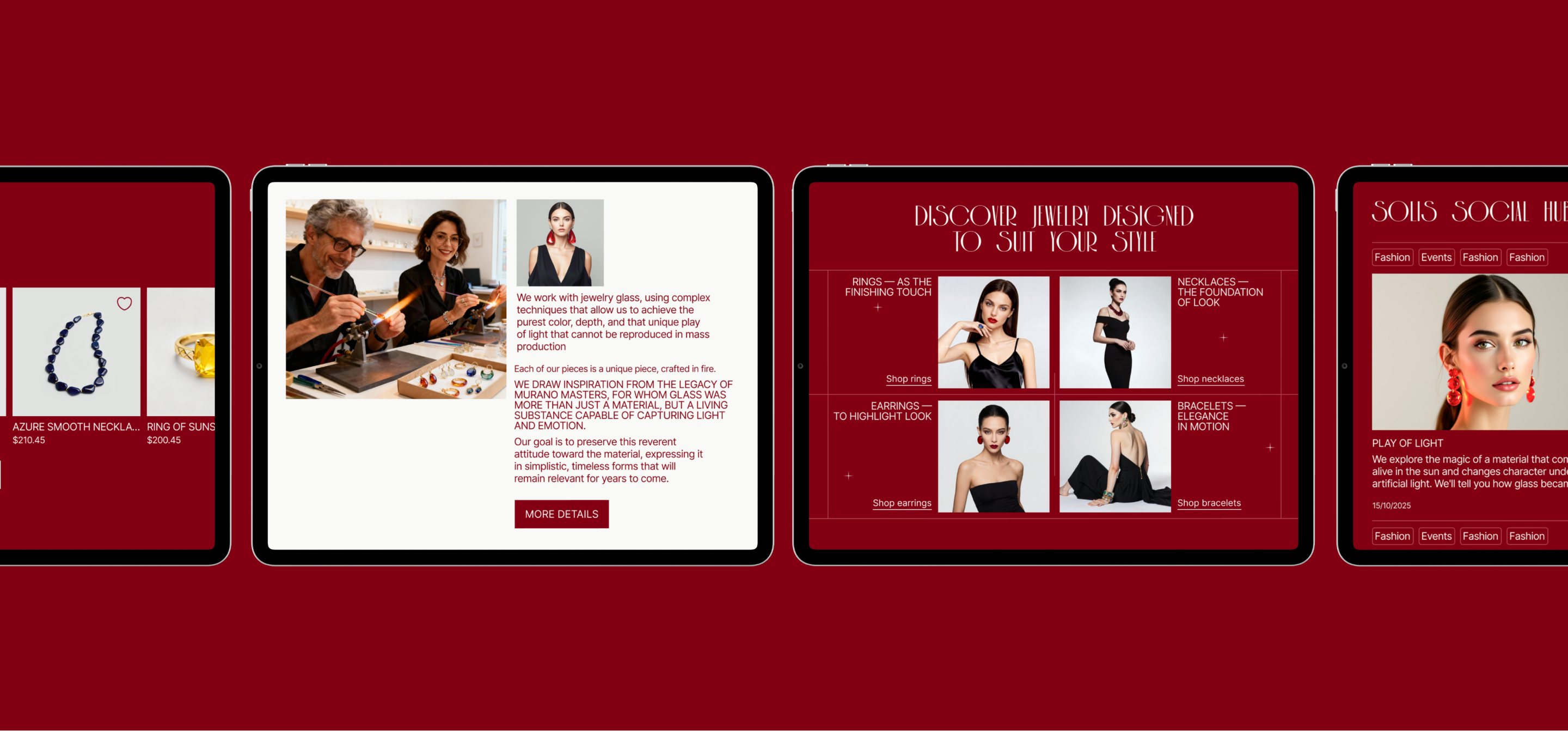 Design concept, e-commerce — Dprofile