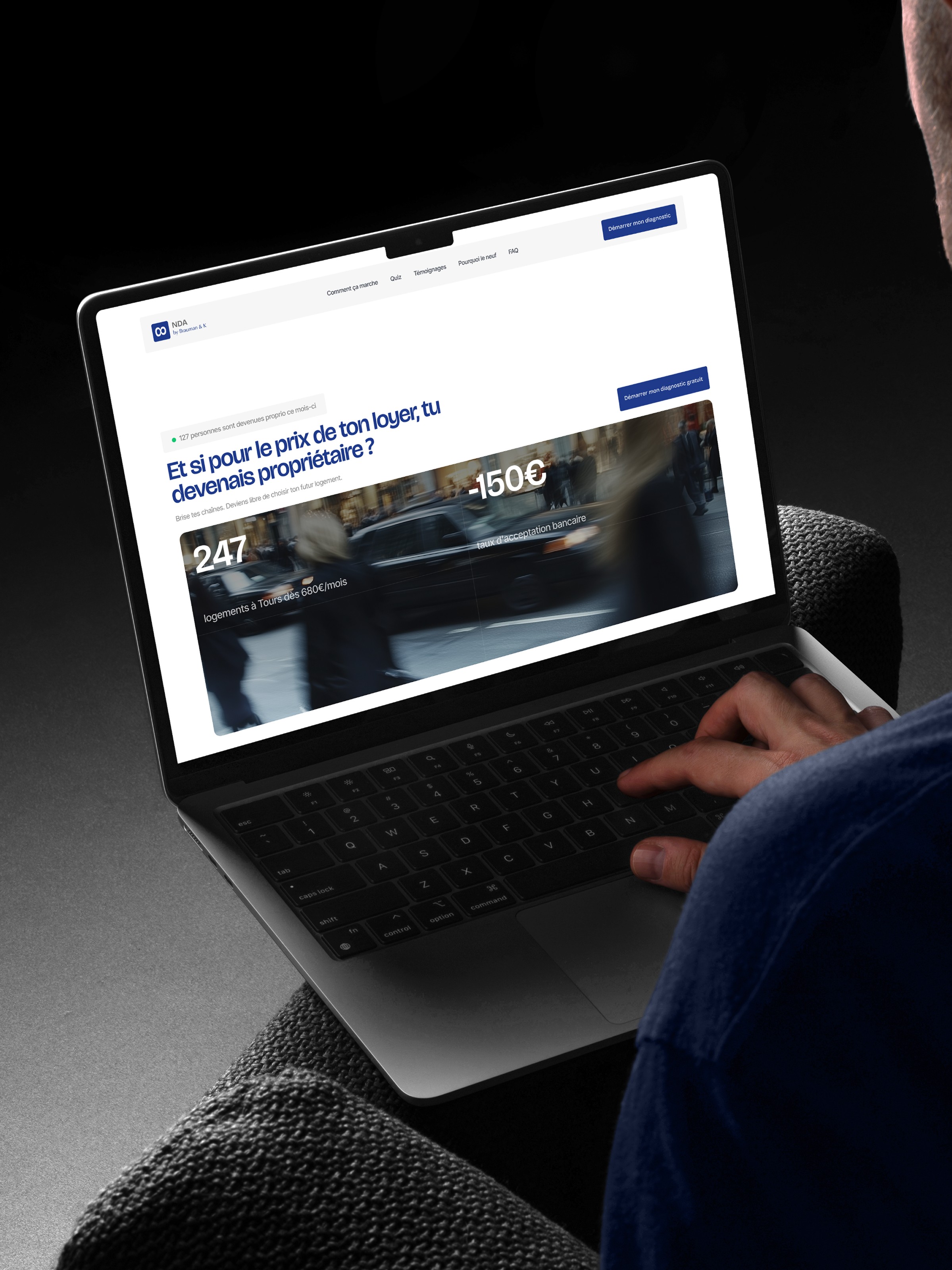 Главный экран для агентства недвижимости — Dprofile