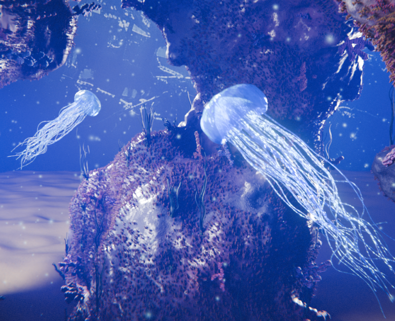 Jellyfish | Geometry Nodes (Blender animation) — Dprofile
