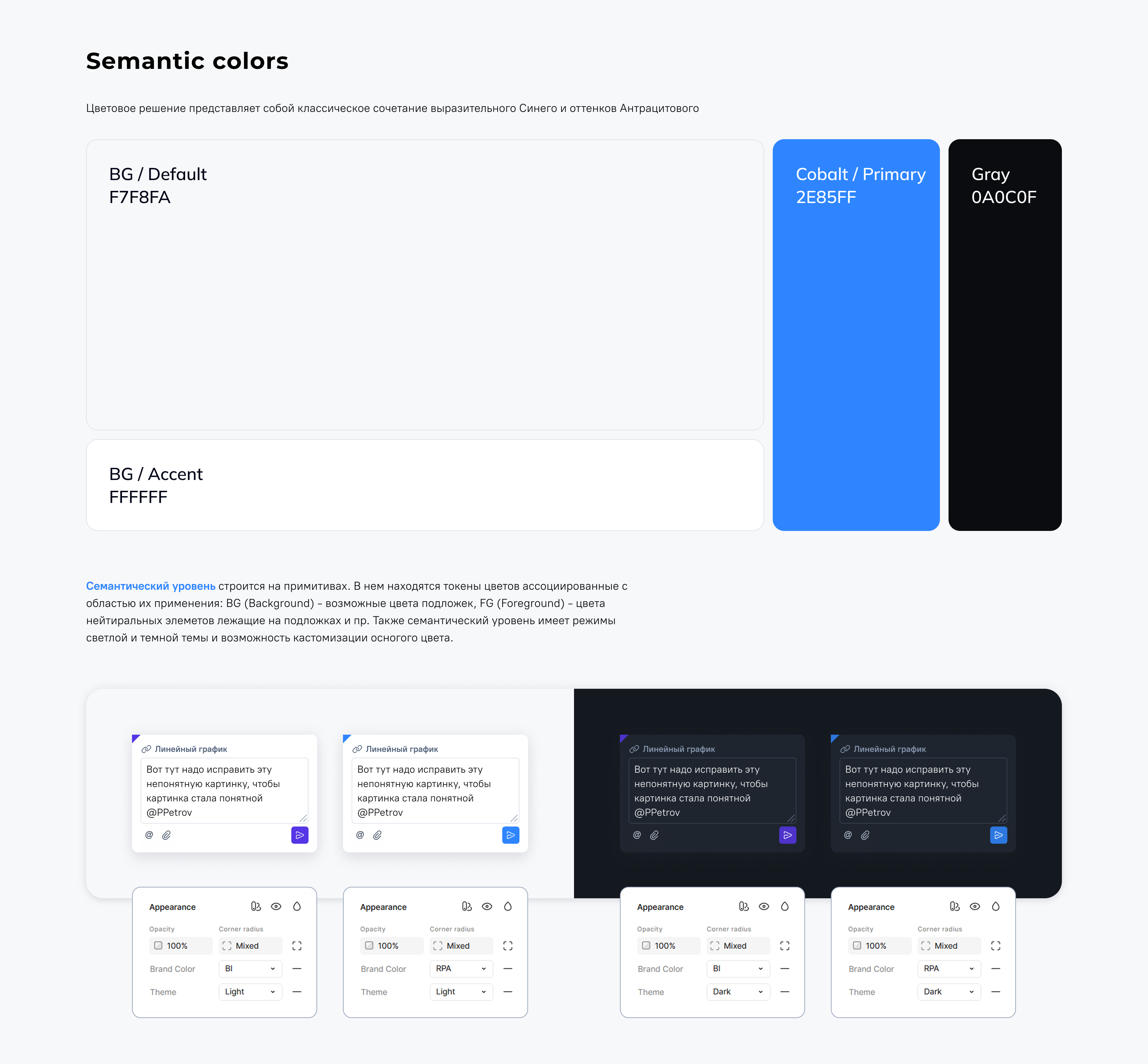 UI KIT for B2B systems — Dprofile